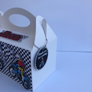 Motocross Party Favor Box: Dirt Bike Goodie Bag - Etsy