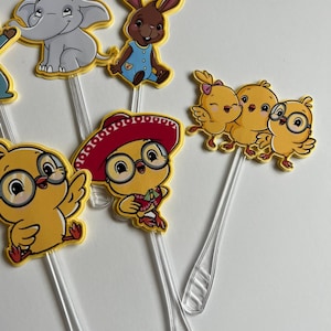 Canticos Cupcake Toppers, Canticos Theme Party, Birthday Party Cake ...