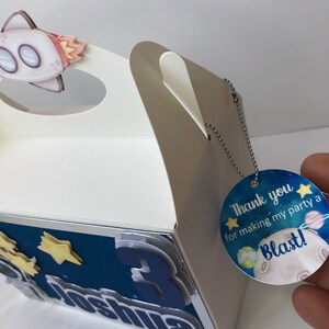 Space Goodie Bags Theme, Out Space Party Boxes , Astronaut Favors Box ...