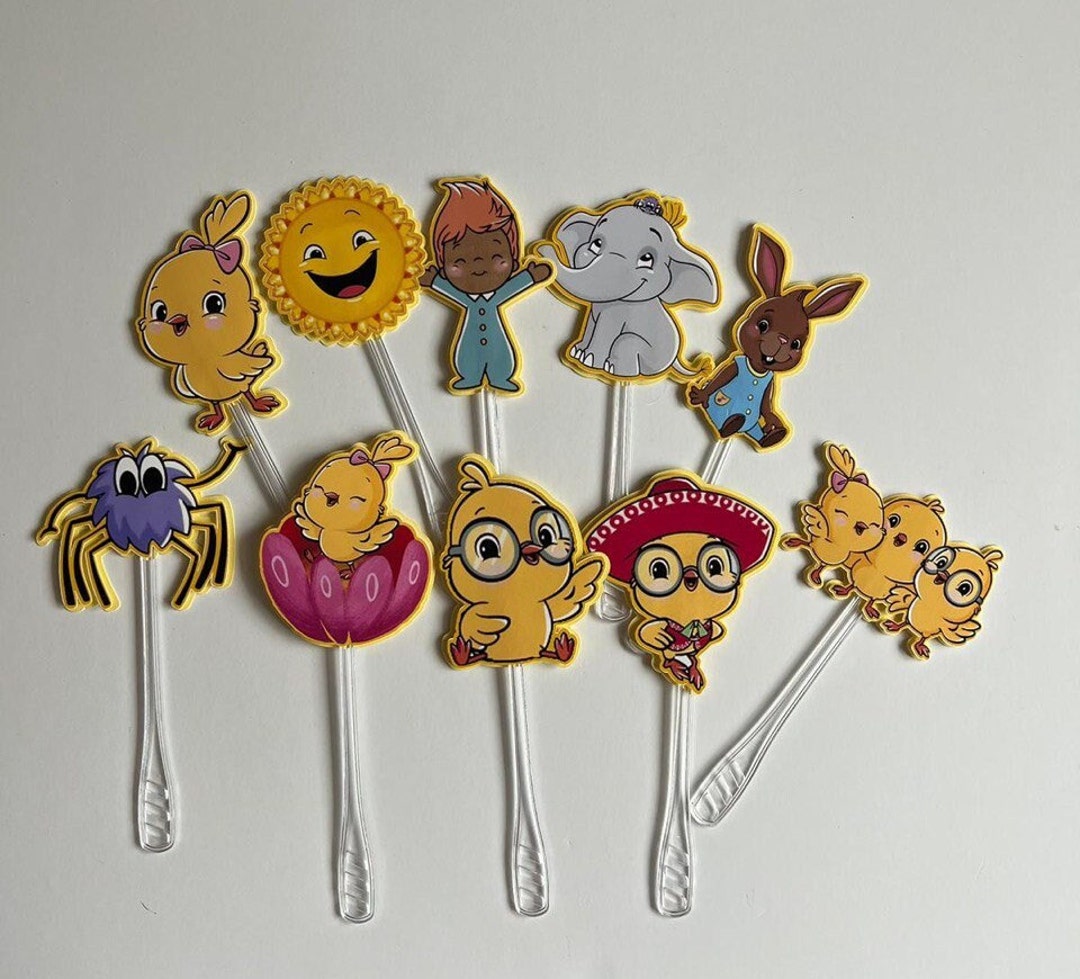 Canticos Cupcake Toppers, Canticos Theme Party, Birthday Party Cake ...