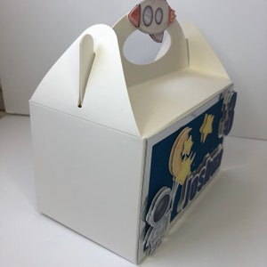 Space Goodie Bags Theme, Out Space Party Boxes , Astronaut Favors Box ...