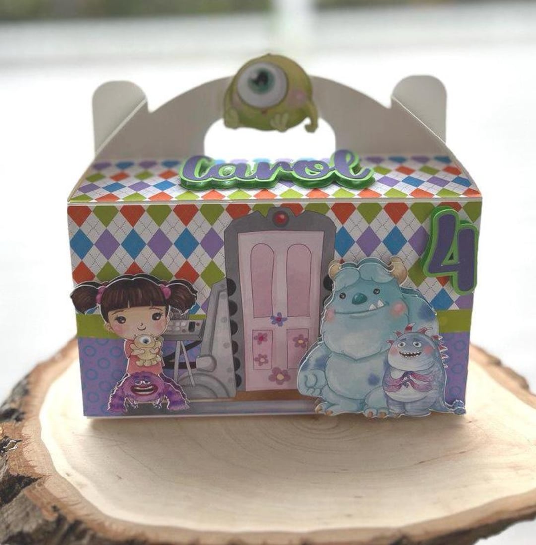 Scary Sweet Monster Inc Candy Box – Fun Birthday or Movie Party Treats ...