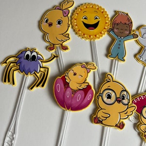 Canticos Cupcake Toppers, Canticos Theme Party, Birthday Party Cake ...