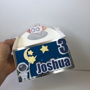 Space Goodie Bags Theme, Out Space Party Boxes , Astronaut Favors Box ...