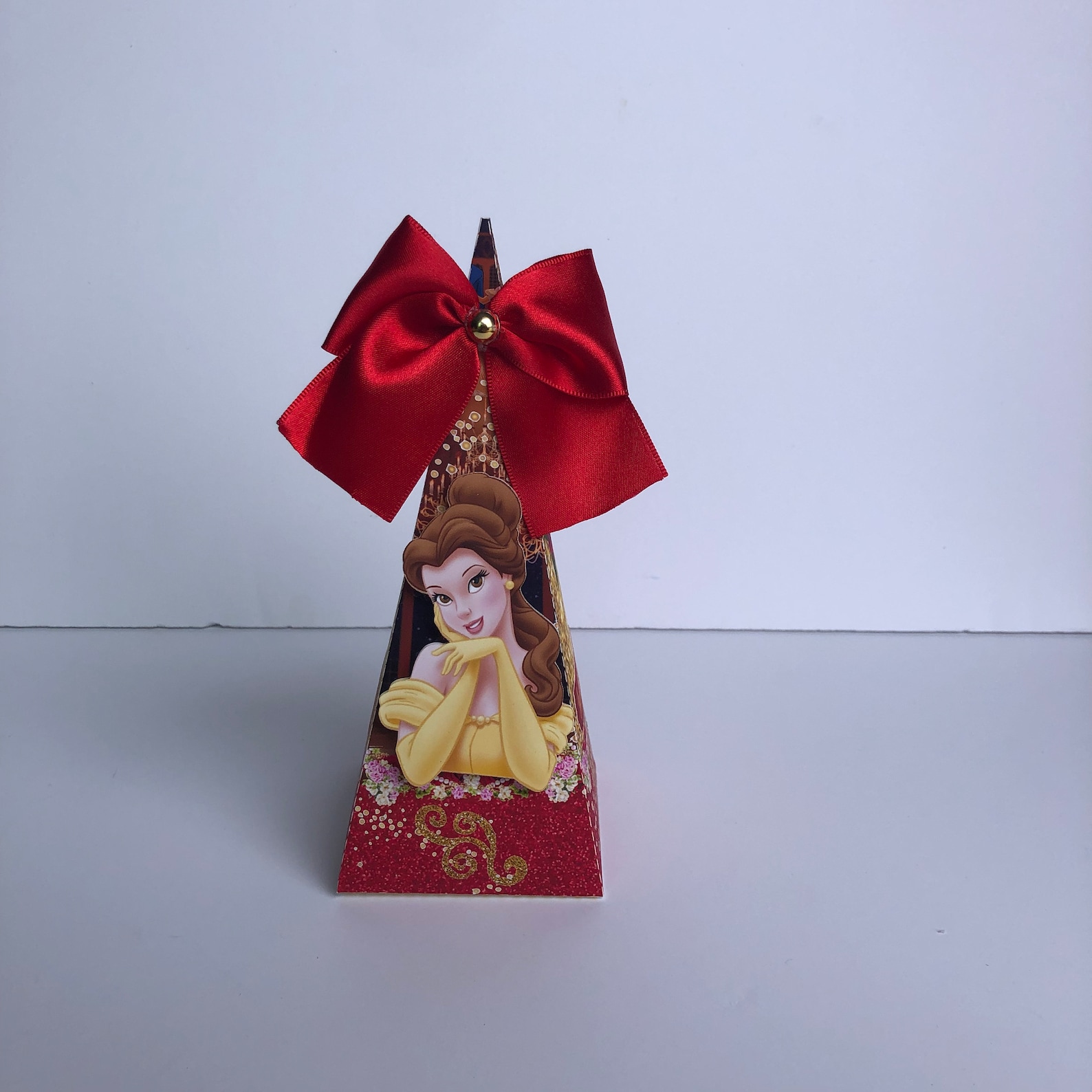 Beauty and the Beast Favor, Beauty, Princess, Red Rose, Beauty and ...