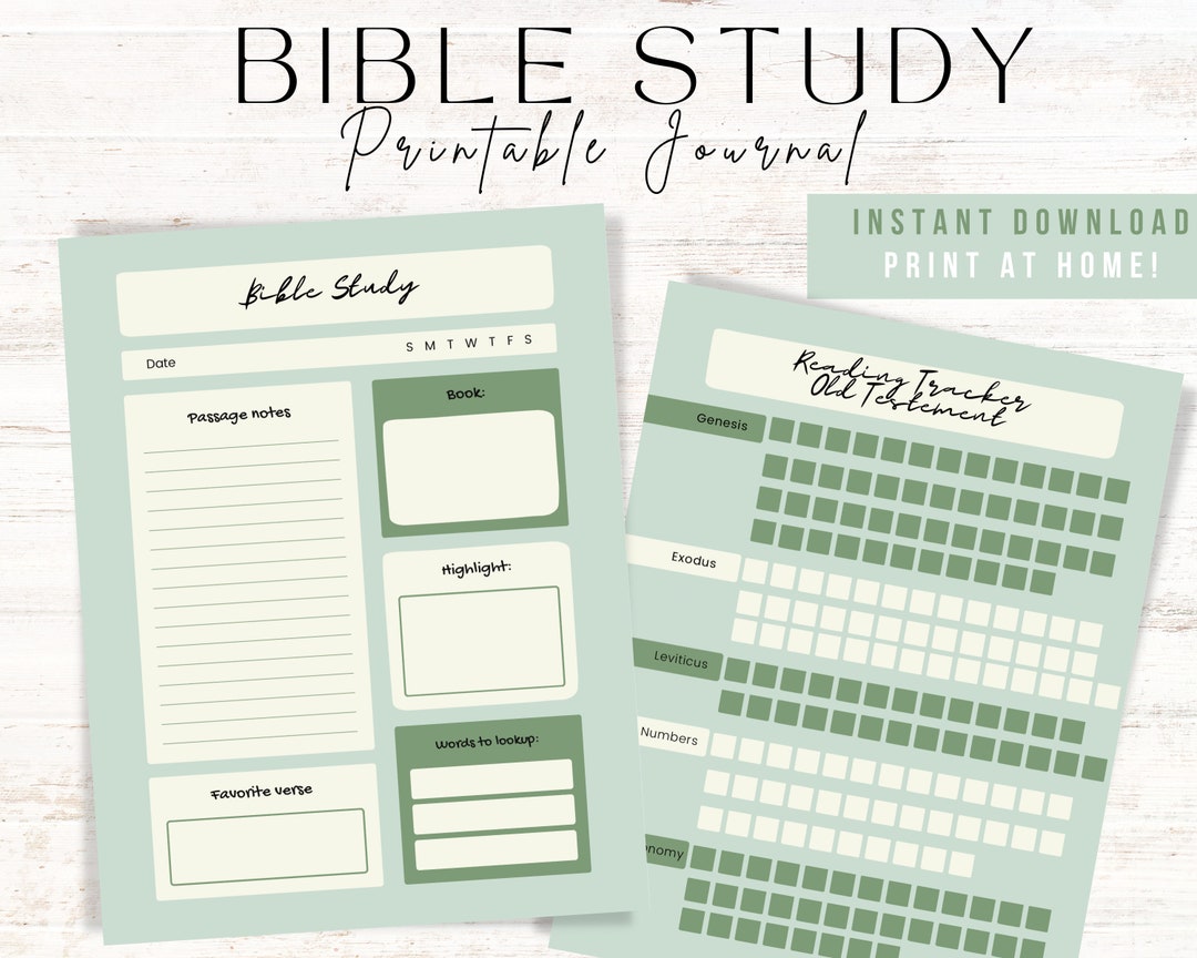 BIBLE STUDY PRINTABLE, Faith Journal ,goodnotes Download, Bible Study ...