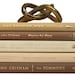 Beige Decorative Book Stacks | Perfect for Bookshelf Décor or Coffee ...