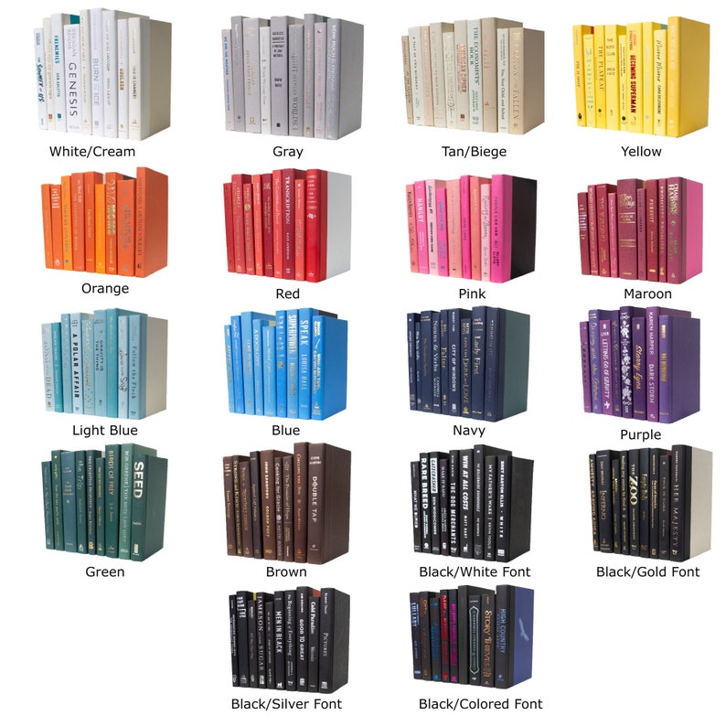 Brown Decorative Books | Perfect for Bookshelf Décor or Coffee Tables ...