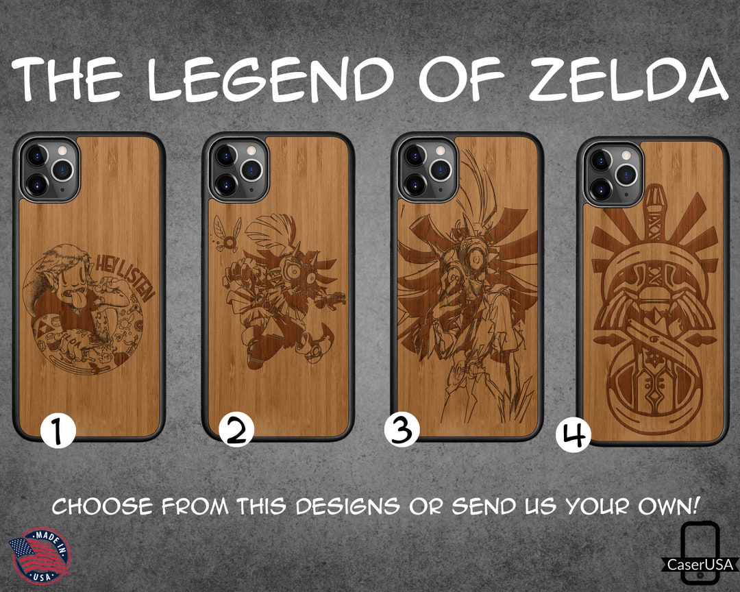 Legend of Zelda Wood Phone Case ,tears of the Kingdom, Breath of the ...