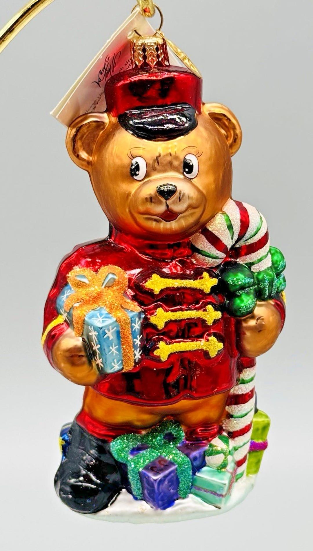 Christopher Radko Taylor Teddy Bear Lord & Taylor Ornament Christmas 5 ...