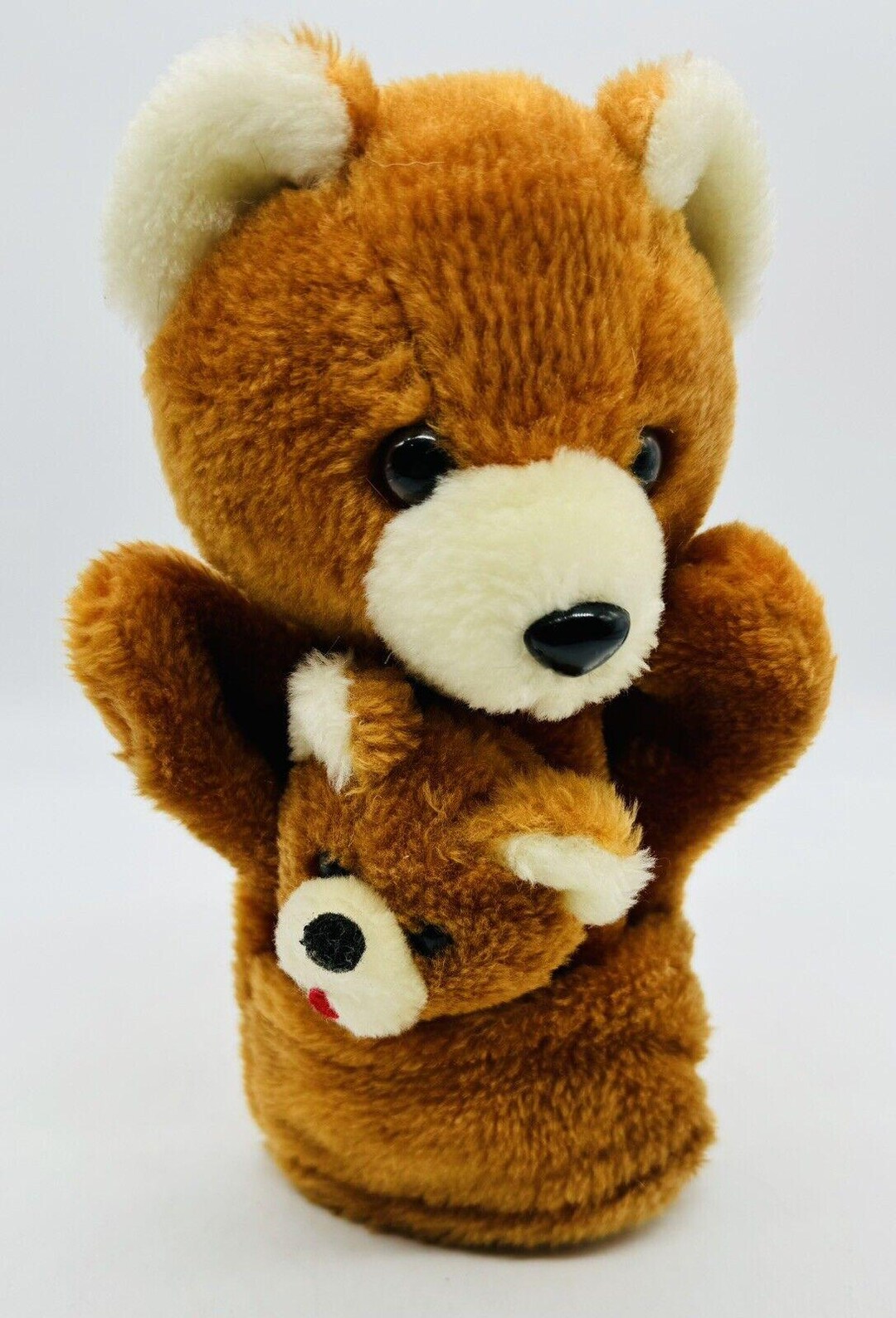 Pedigree Pocket Puppets Bear Baby Hand Finger Lot of 2 Plush Stuffed ...