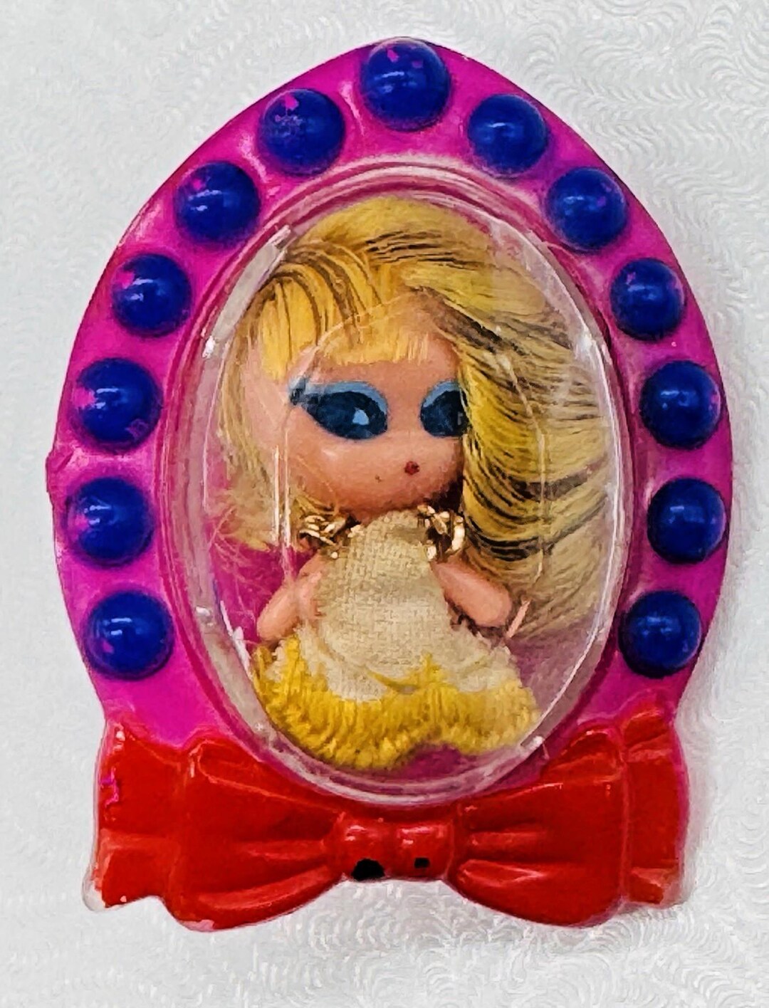 Mattel Jewelry Liddle Kiddle Lucky Locket Pin Brooch Miniature Doll - Etsy