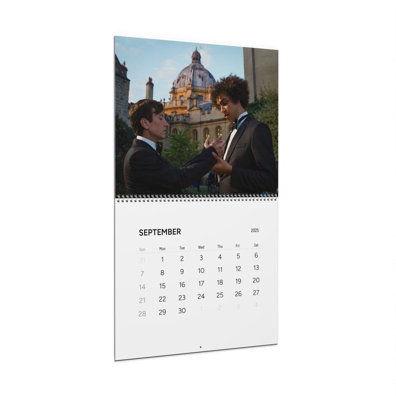 2025 Wall Calendar, Saltburn Calendar, Jacob Elordi & Barry Keoghan ...