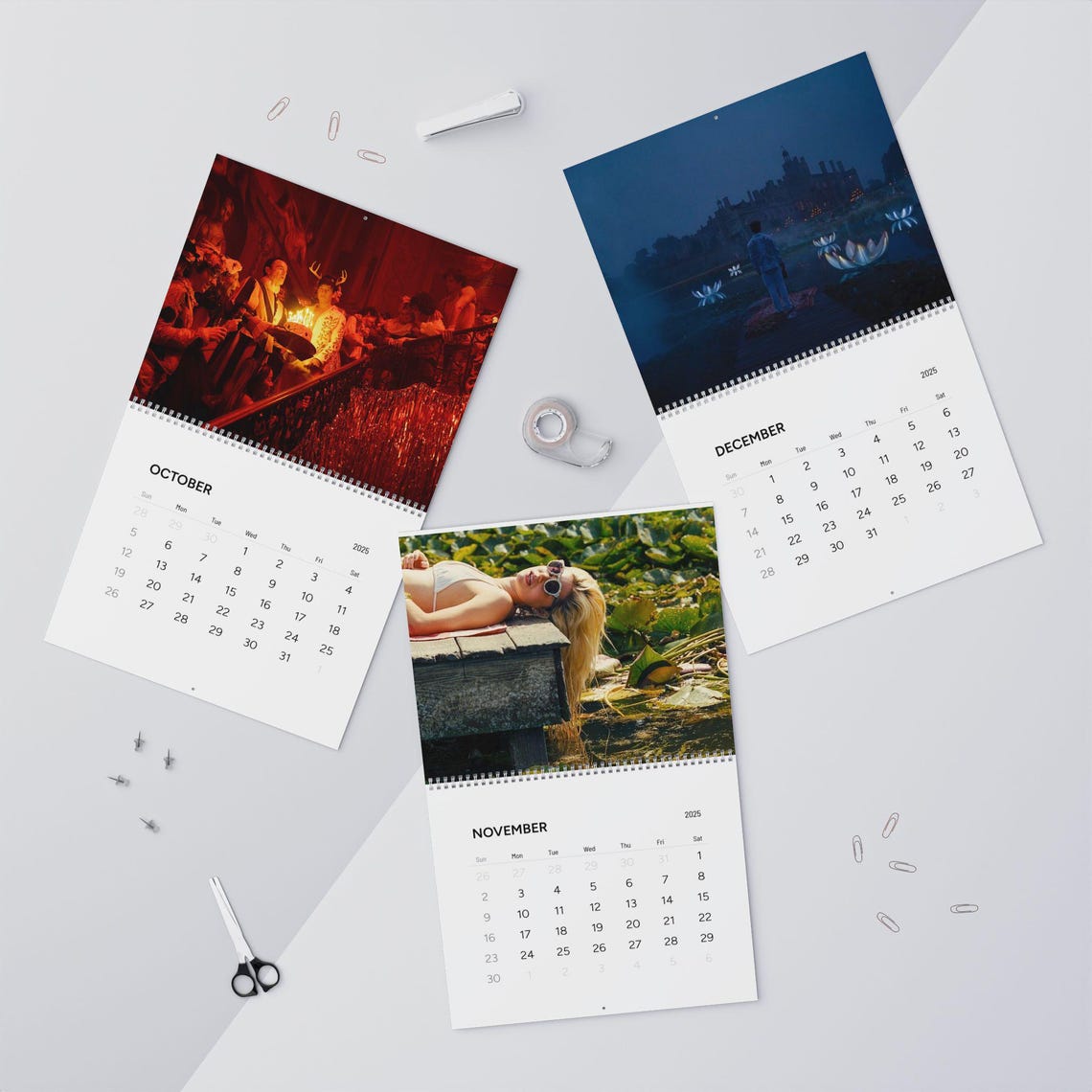 2025 Wall Calendar, Saltburn Calendar, Jacob Elordi & Barry Keoghan ...