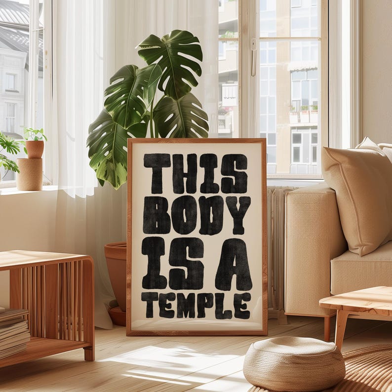 Christian Gym Wall Art Set of 9: Black Home Gym Prints, Christian ...