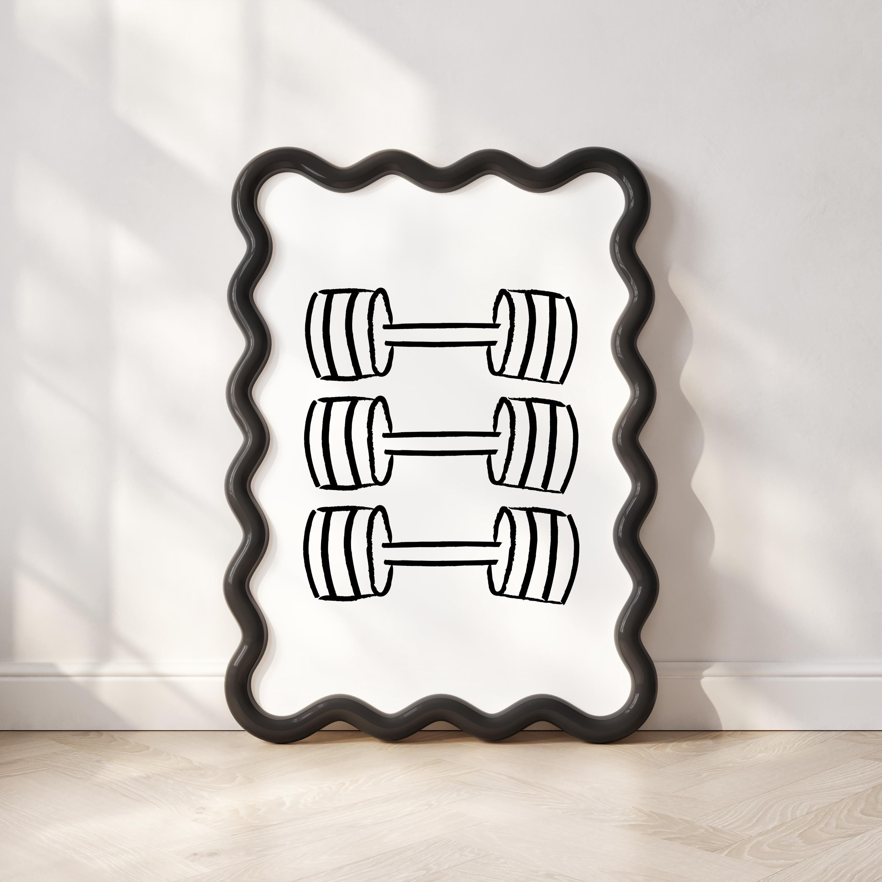 Christian Gym Wall Art Set of 9: Black Home Gym Prints, Christian ...