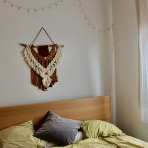 Macrame Wallhanging - Native Tribe Dream, Amazing Nature Display Stick ...