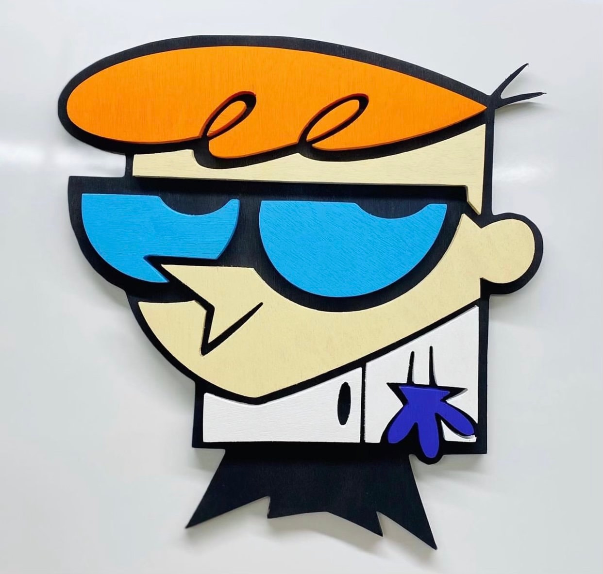 Dexter’s Laboratory - CN - Wood Sign - Cartoon Network - Old School - Throw Back - Wood Art - Ed ...