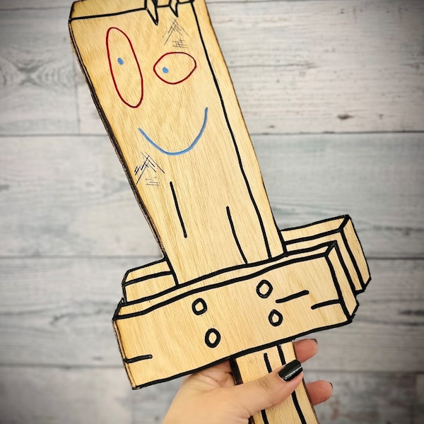 Wood Plank Ed Edd Eddy - Etsy