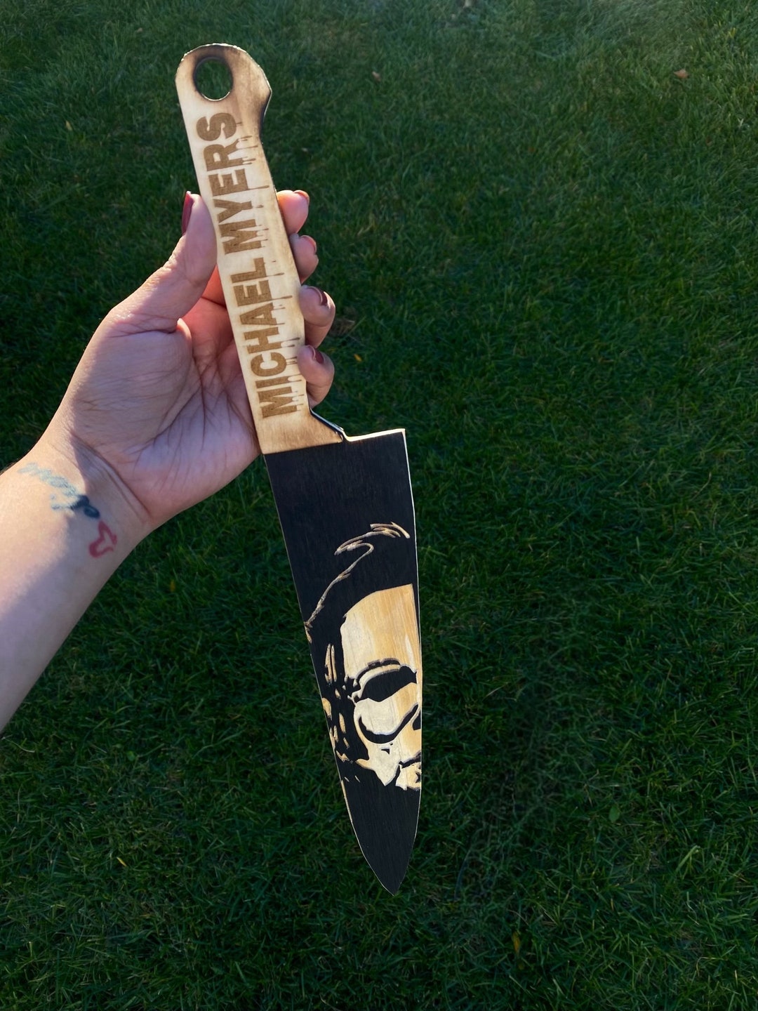 Michael Myers Wood Knife - Etsy