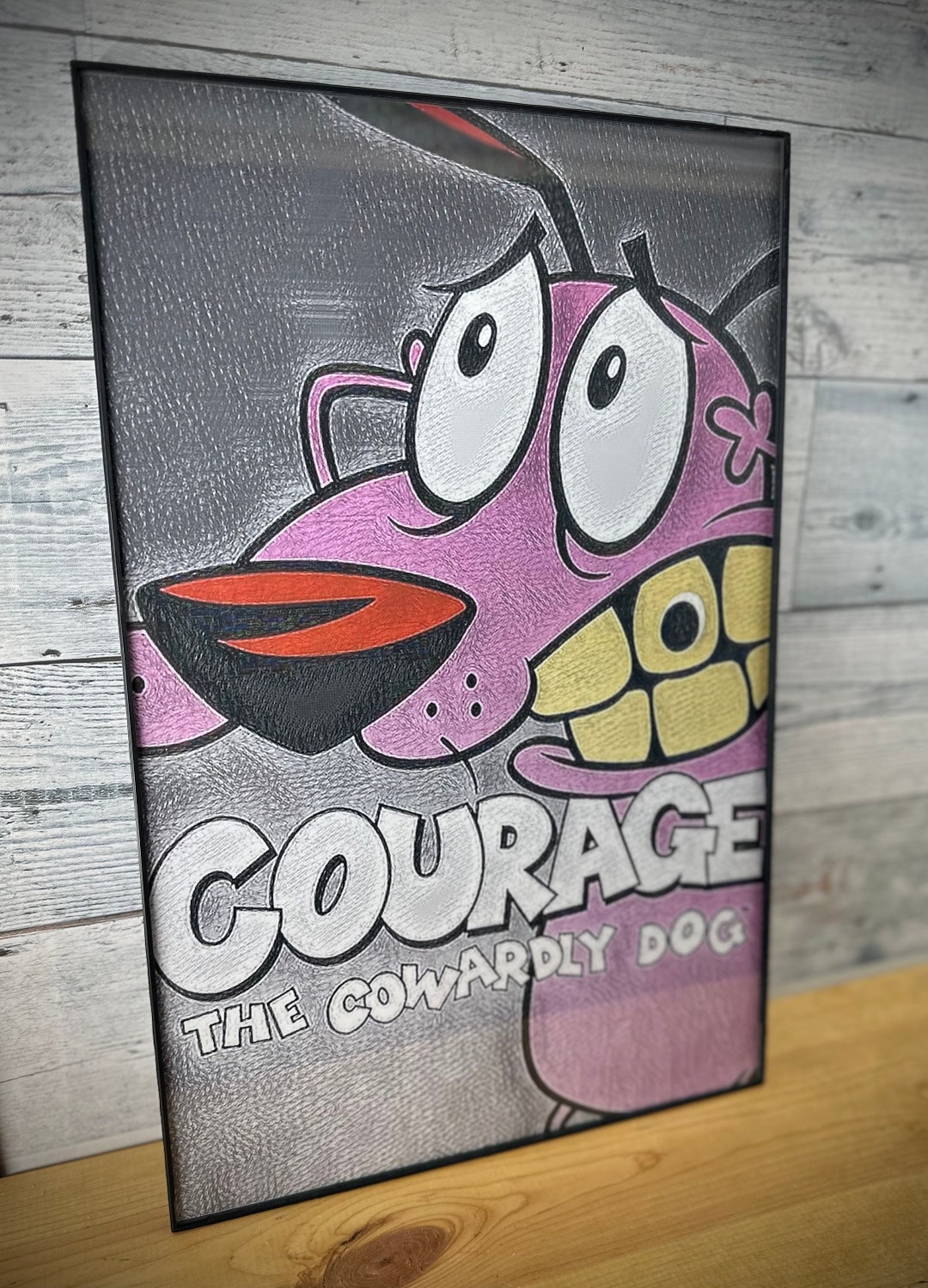 Courage the Cowardly Dog 11x17 Poster Cartoon Network 90s 2000s Plank ...