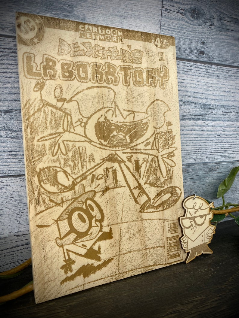 Dexter Laboratory Cover/free Keychain! - Art - Cartoon Network - 90s ...