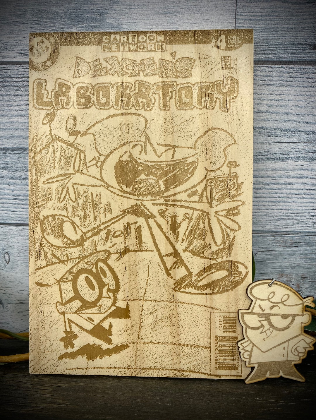 Dexter Laboratory Cover/free Keychain! - Art - Cartoon Network - 90s ...