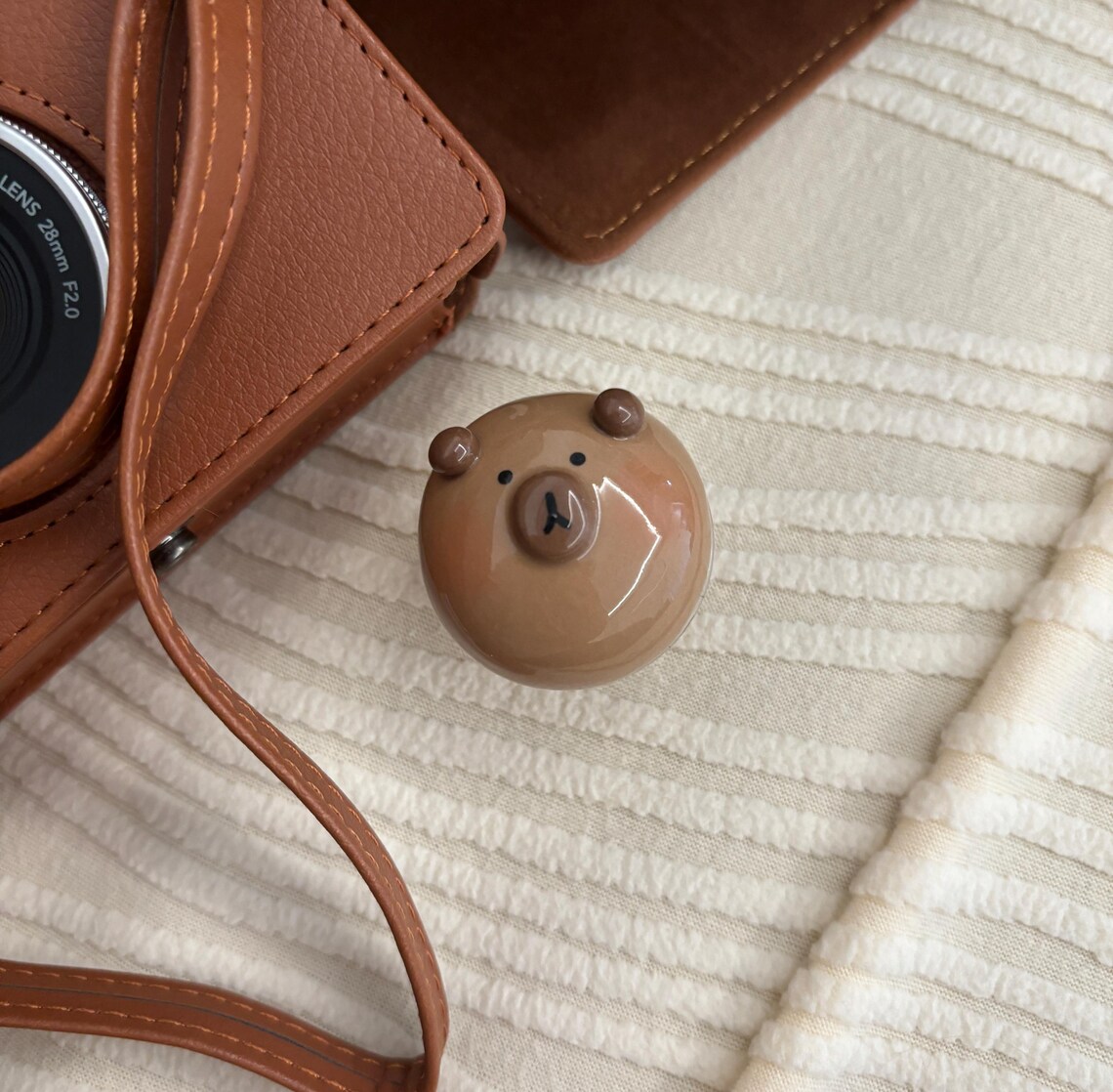 Capybara Phone Grip, Handmade Kawaii Animals Phone Grip, Phone Holder ...