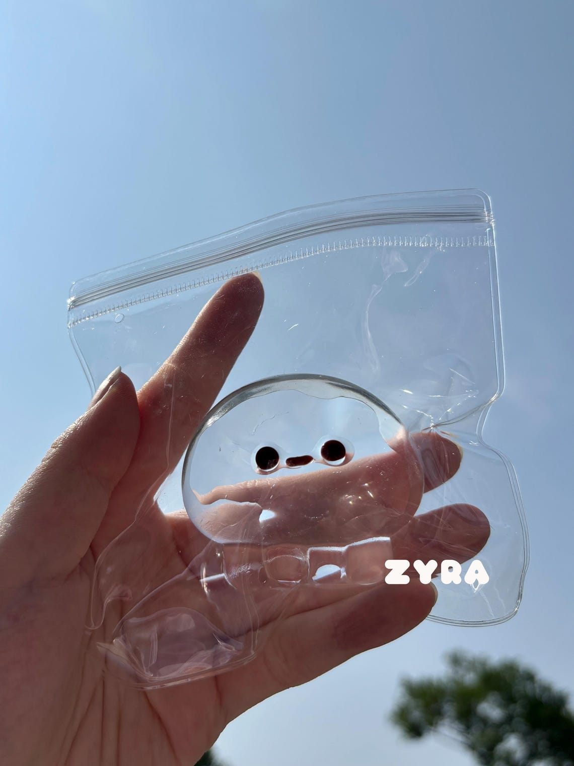 Clear Jelly Fish Taba Squishy Toy, Handmade Stress Relief Squishy, Cute ...