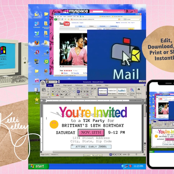 2000s Desktop Wallpaper - Etsy