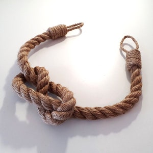 Jute Curtain Tieback Nautical Style Natural Jute Rope Curtain Tie Back ...