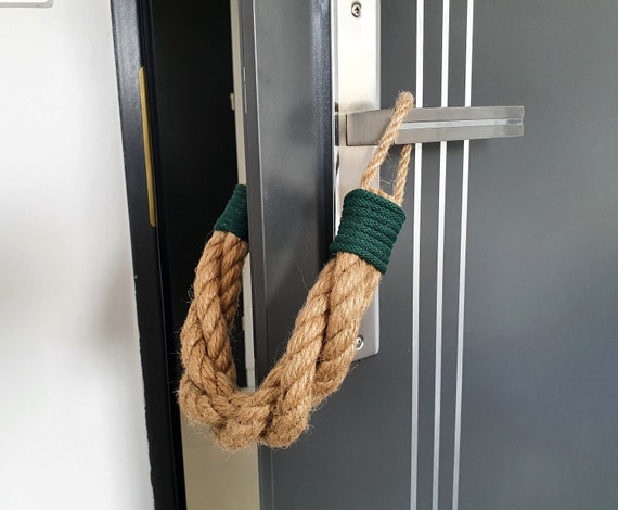 Chunky Door Stopper Door Stop Thick Rope Braided Chunky - Etsy