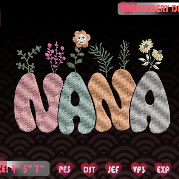 Nana Embroidery - Etsy