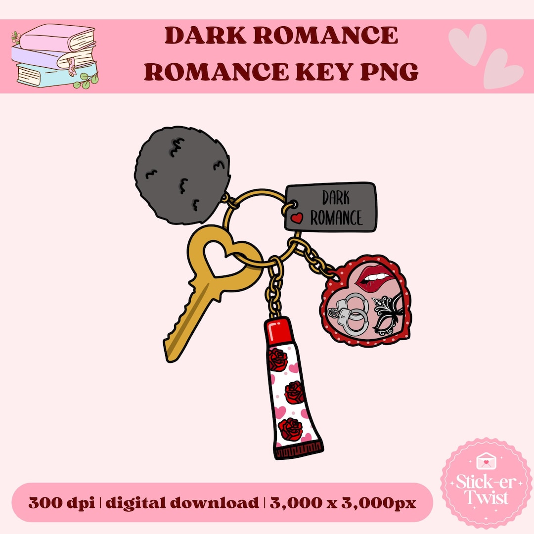 Dark Romance PNG, Dark Romance Sticker,dark Romance Art, Romance Trope ...