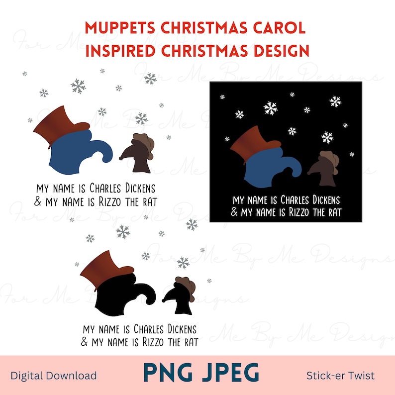 Muppets Christmas, Charles Dickens, Gonzo and Rizzo the Rat, Muppets ...