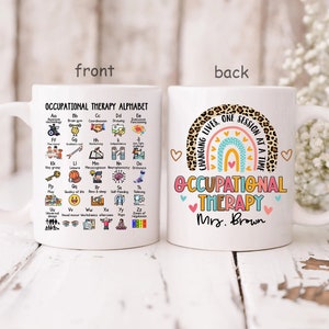 Occupational Therapist Mug Personalized, Occupational Therapy Gift OT ...