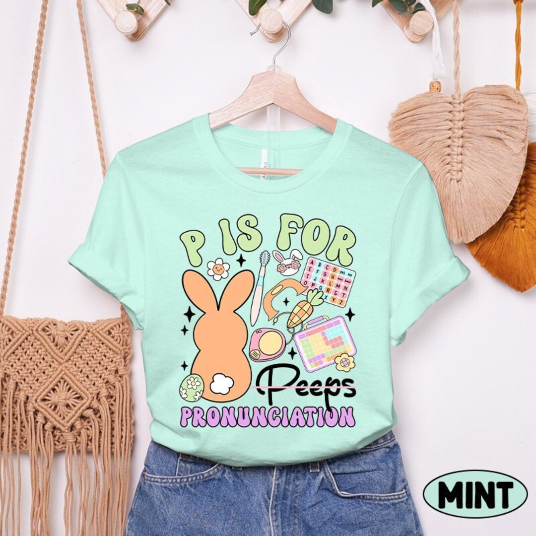 SLP Easter Shirt, Speech Pathologist Sweatshirt, Speech Therapy, Speech ...