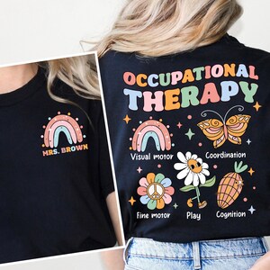 Occupational Therapy Shirt, Custom Ot Shirt, Occupational Therapist ...
