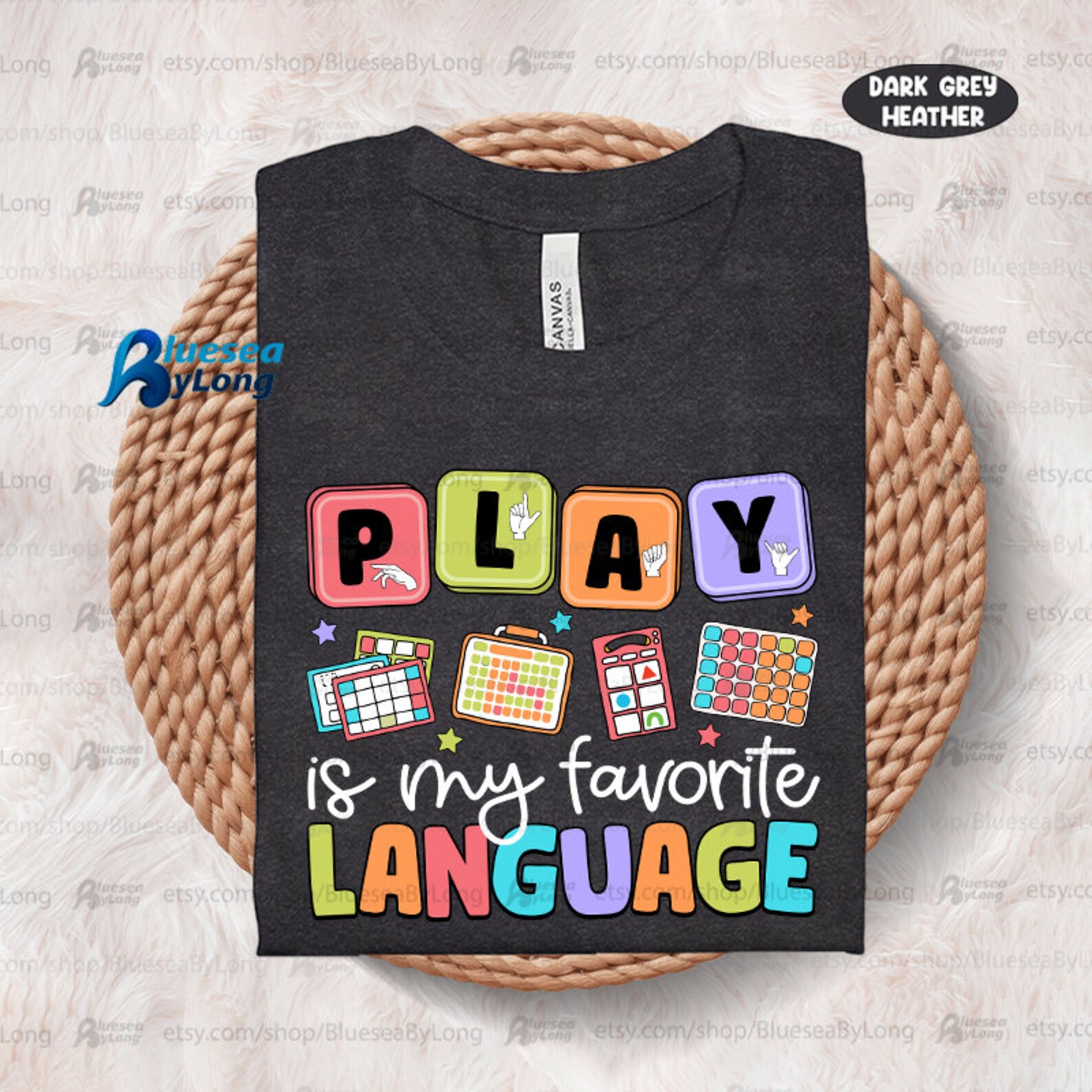 Speech Language Pathologist Gift Play is My Favorite Language Speech ...