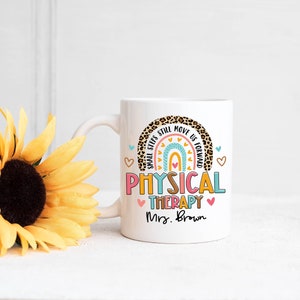Physical Therapist Mug Personalized, Physical Therapy Gift, OT OTA Cup ...