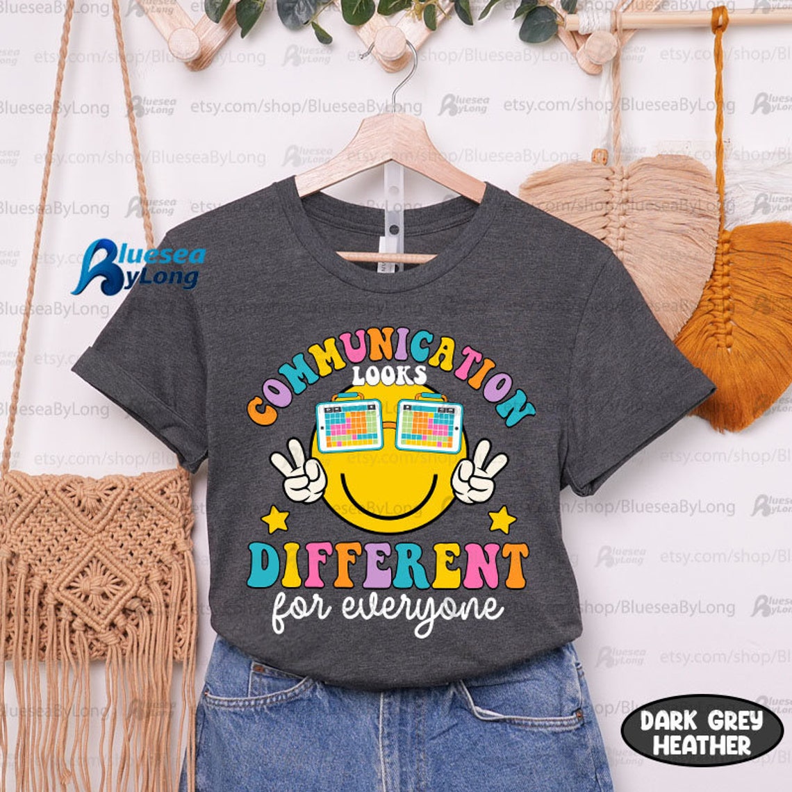 SLP Shirt, Different Communication, Speech Pathologist Shirt, Speech ...