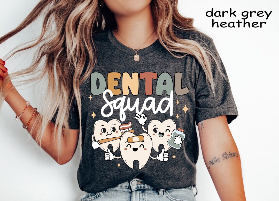 Dental Squad Shirt, Dentist Shirt, Dental Shirt, Dental Hygienist Shirt ...