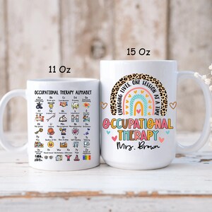 Occupational Therapist Mug Personalized, Occupational Therapy Gift OT ...