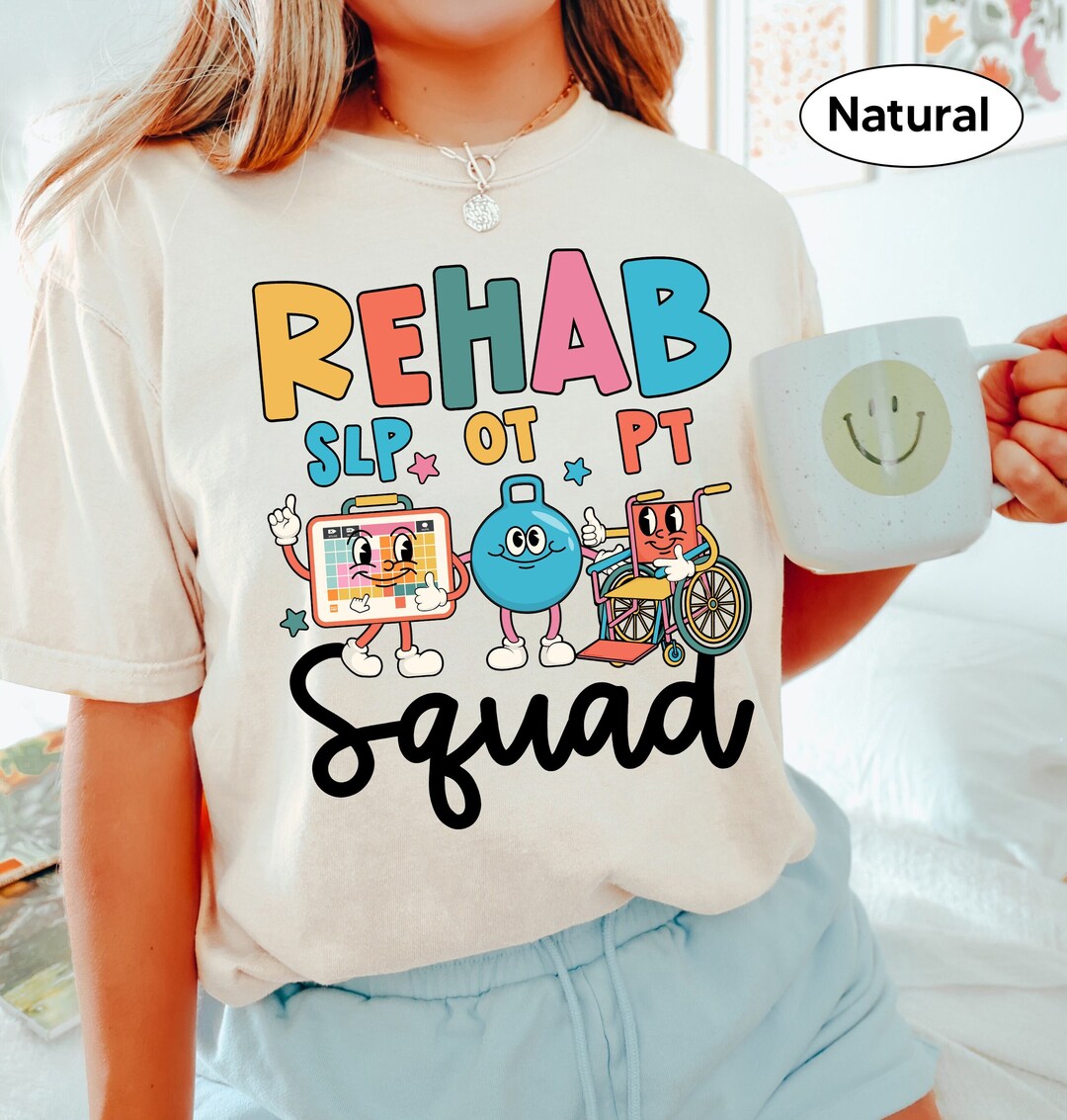 SLP OT PT Shirt, Speech Pathologist, Occupational Therapist, Physical ...