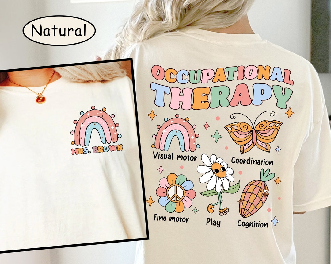 Occupational Therapy Shirt, Custom Ot Shirt, Occupational Therapist ...