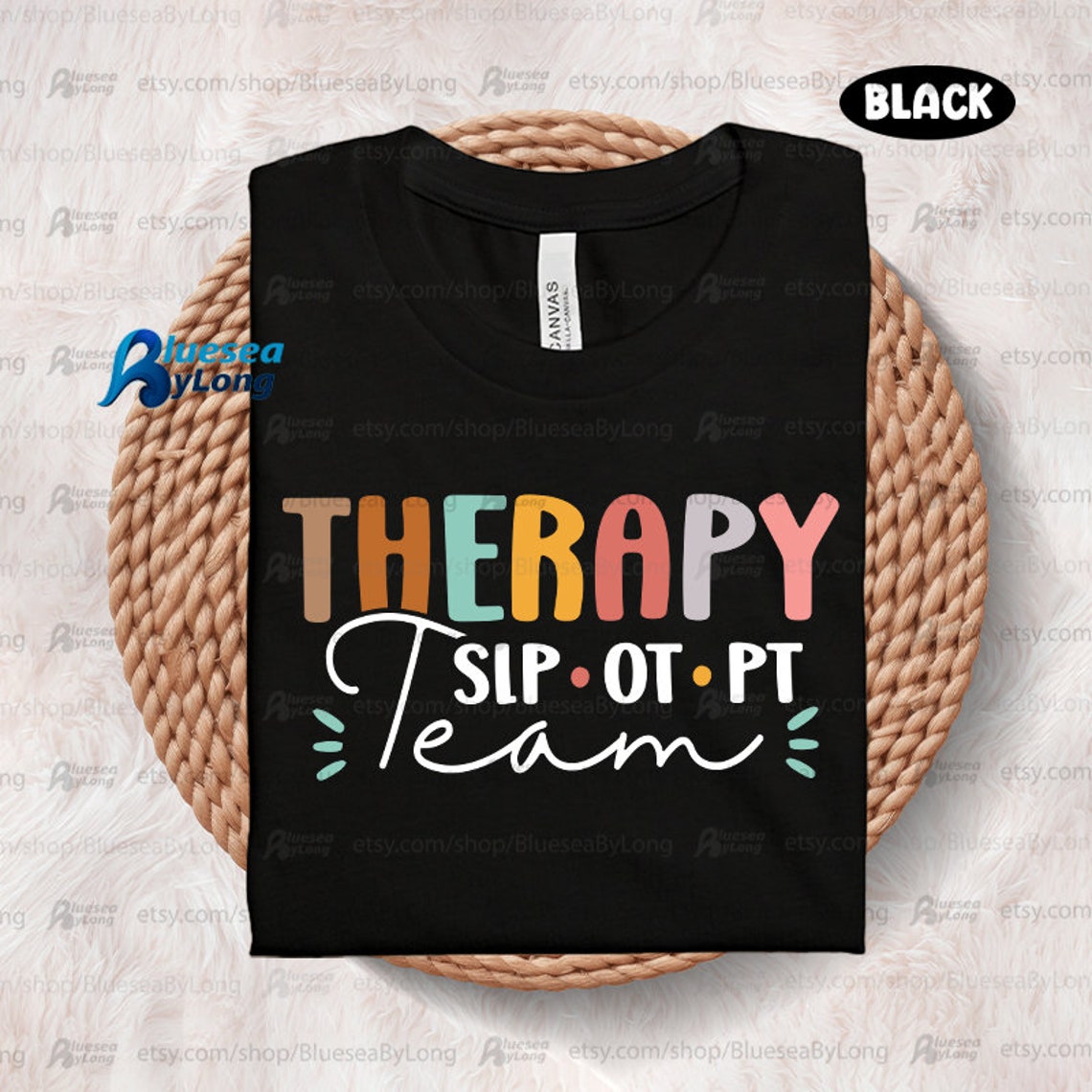 Therapy Team Shirt Slp Ot Pt Squad Speech Language Pathologist Gift for ...