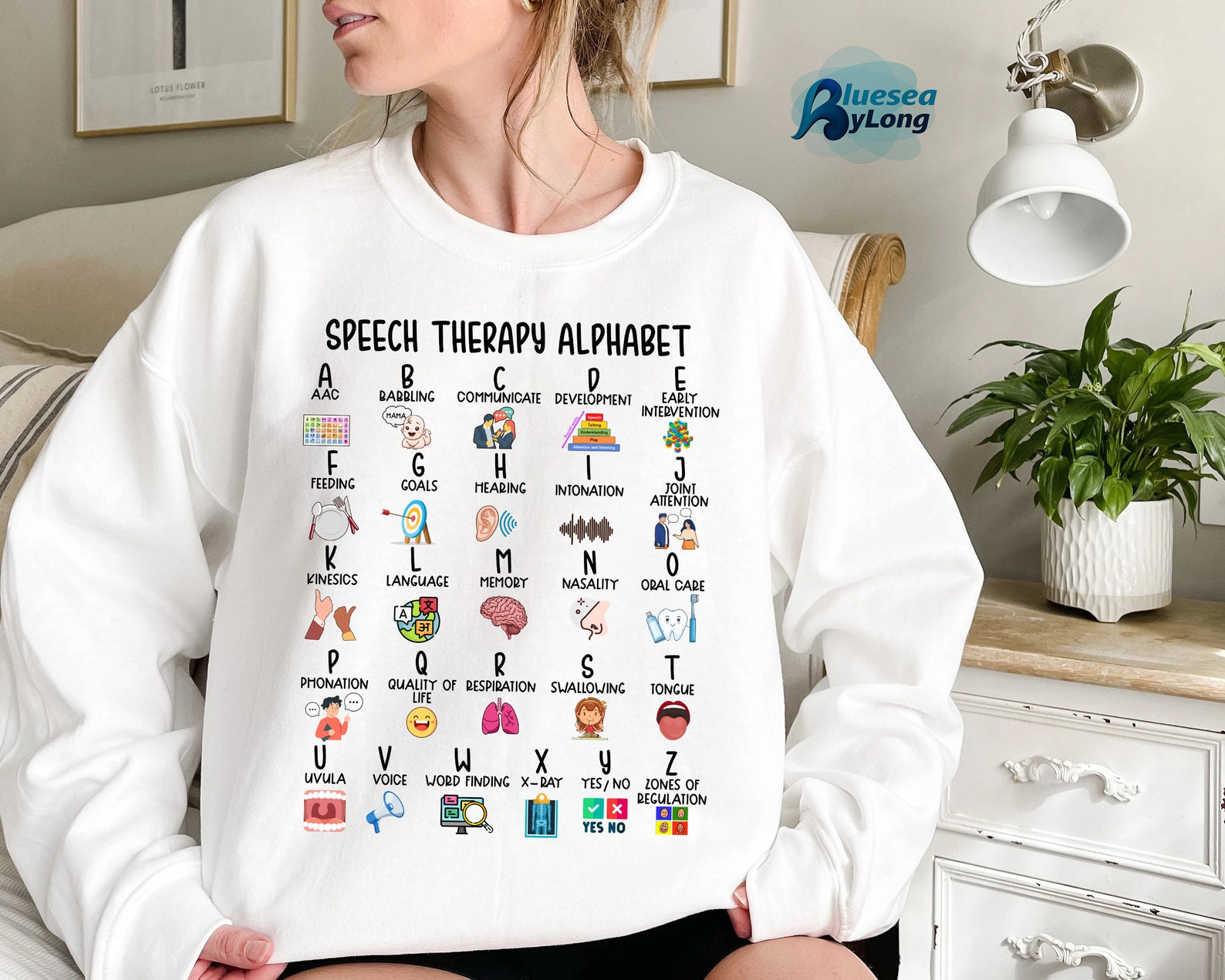 SLP Alphabet Shirt, Abc of Speech Therapy Alphabet, SLP SLPA Shirt ...