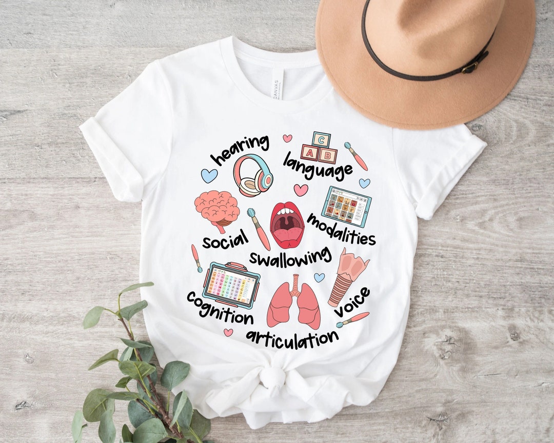 Speech Therapy SLP Shirt Sweatshirt, SLP Shirt, AAC Speech Language ...