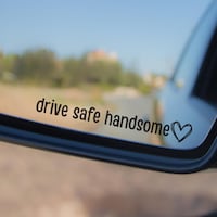 Car Side Mirror Stripe Decals: DIY Vinyl Graphics (set of 4) - Etsy