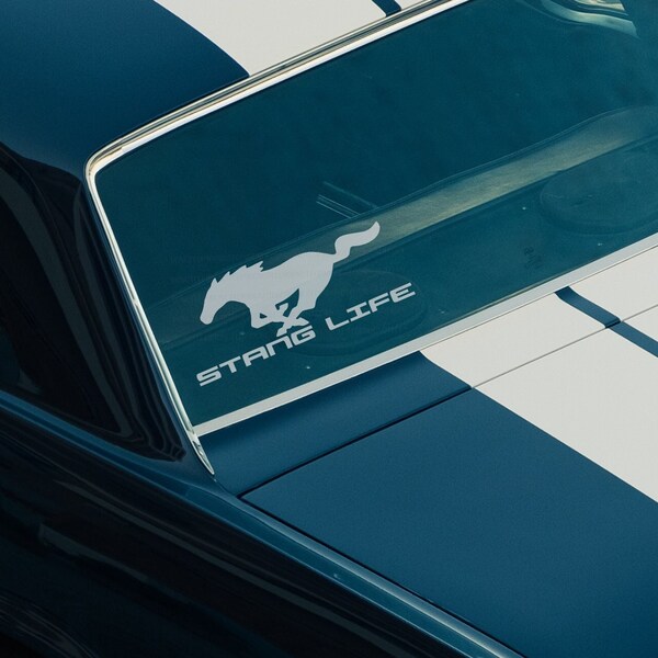 Mustang Window Decal - Etsy
